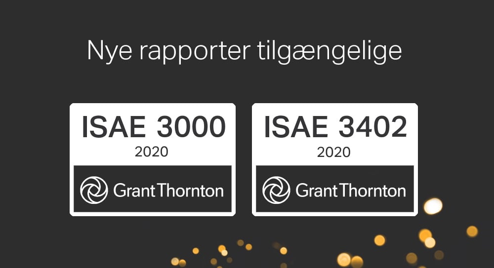 Ny ISAE 3402 type 2 rapport