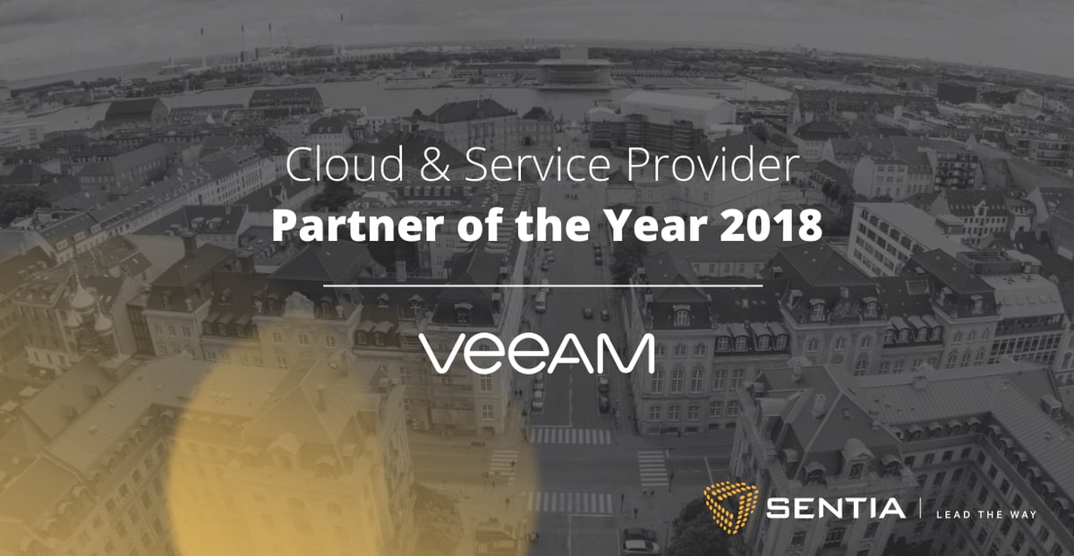 VEEAM welcomes Sentia to the VCSP Platinum family